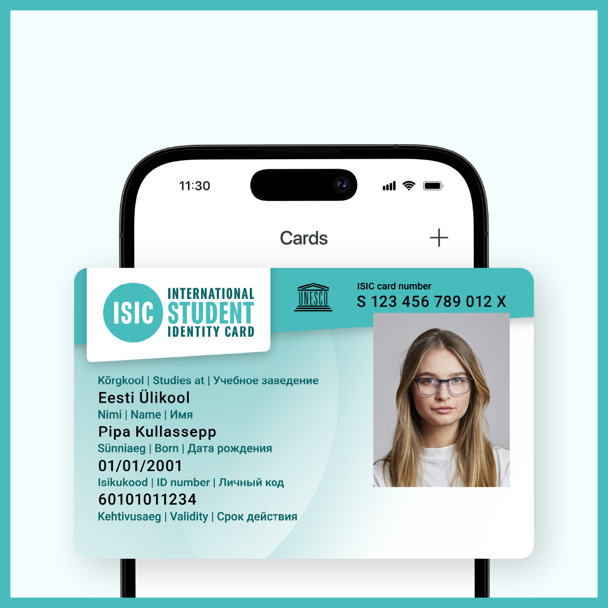 Virtual ISIC – easy to use, hard to lose · LHV